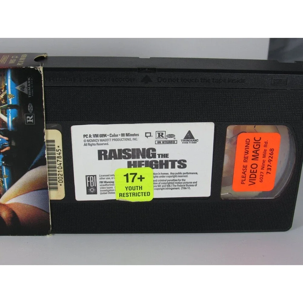 Media | Raising The Heights Vhs 1995 Drama Original Release Trimark ...